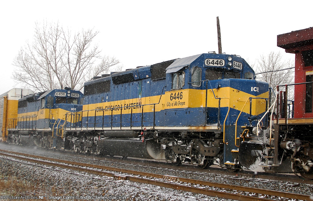 A pair of ICE SD's trailing on CP 234